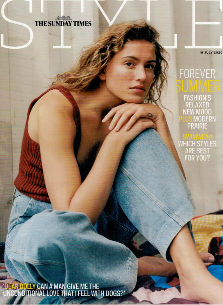 Sunday Times Magazine 19th July 2020 - Peachy Belts